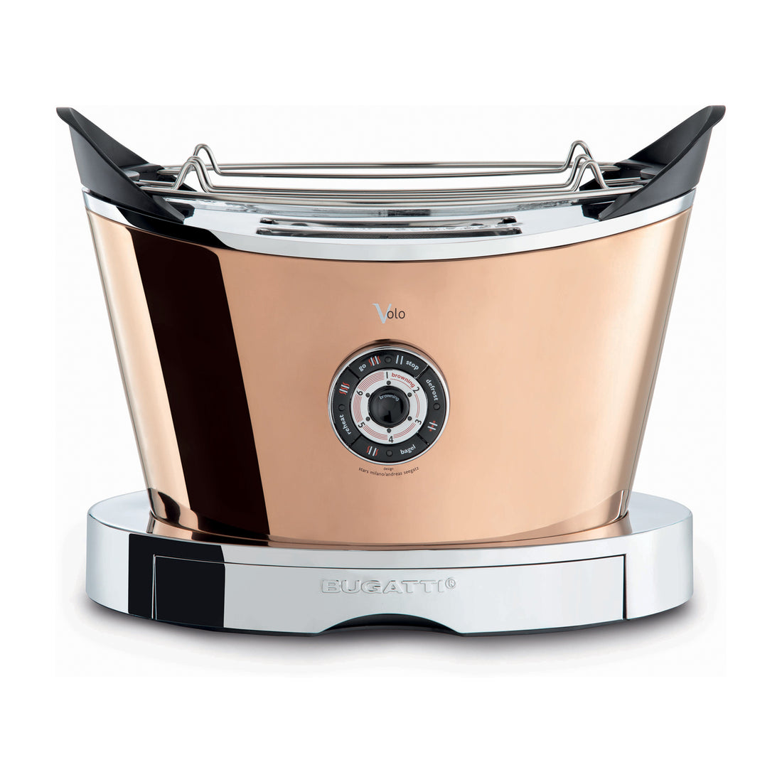 Bugatti Volo 2-Slice Toaster- Rose Gold - 13-VOLORG – Verkil Pty Ltd