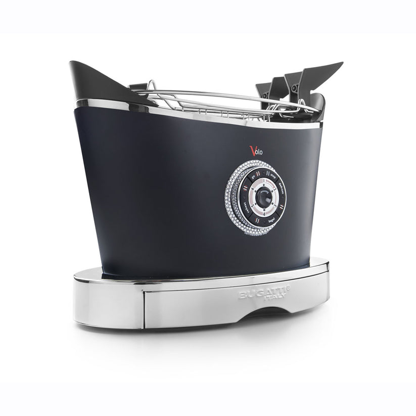 Bugatti Italy Volo Light Details Toaster - Black – Verkil Pty Ltd