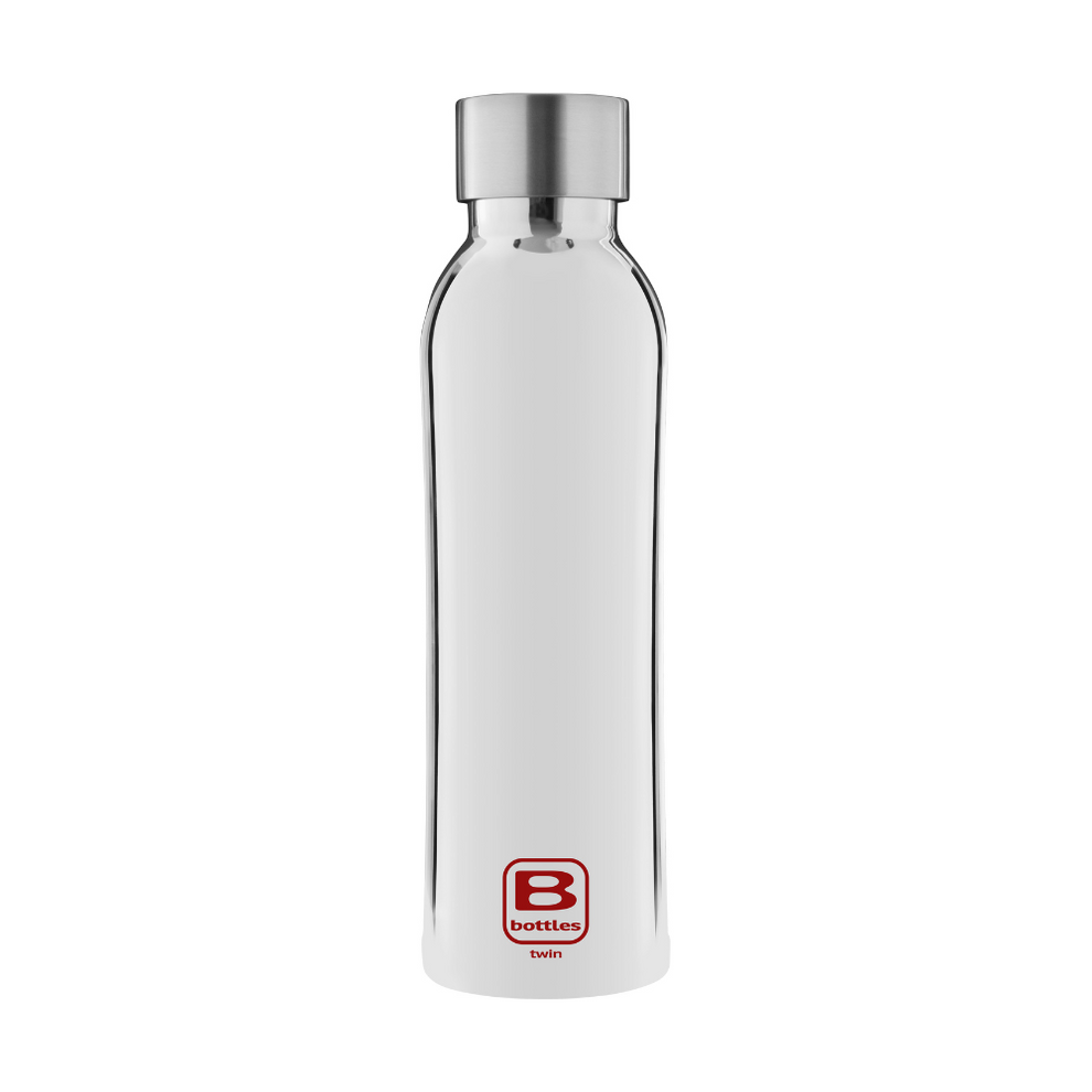 Bugatti B Bottle Twin Wall Silver Lux 500ml *PRE-ORDER* – Verkil Pty Ltd